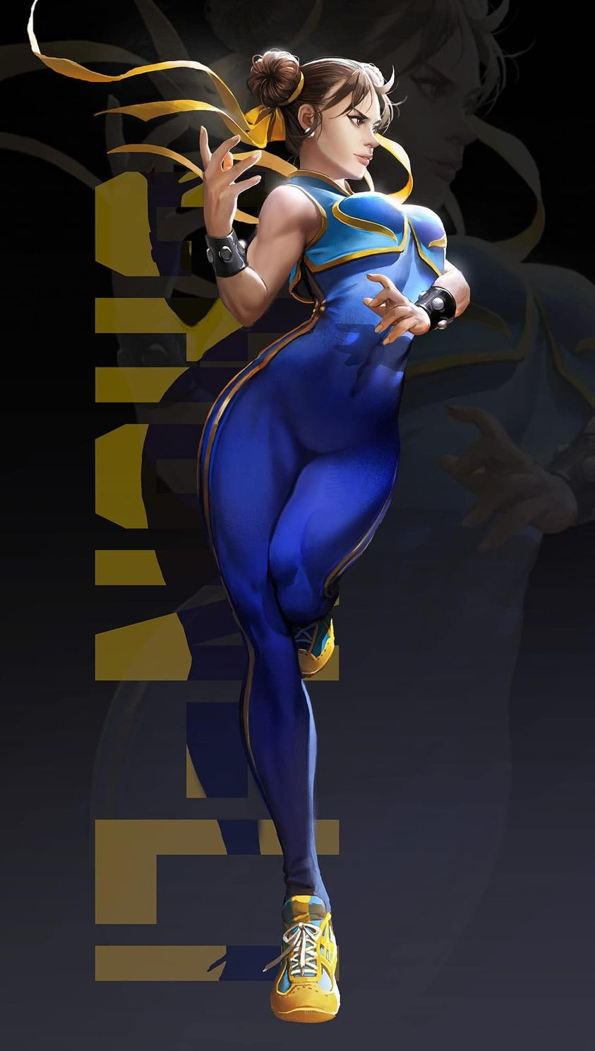 Alpha Chun-Li | Art by YEONJUN PARK | Scrolller