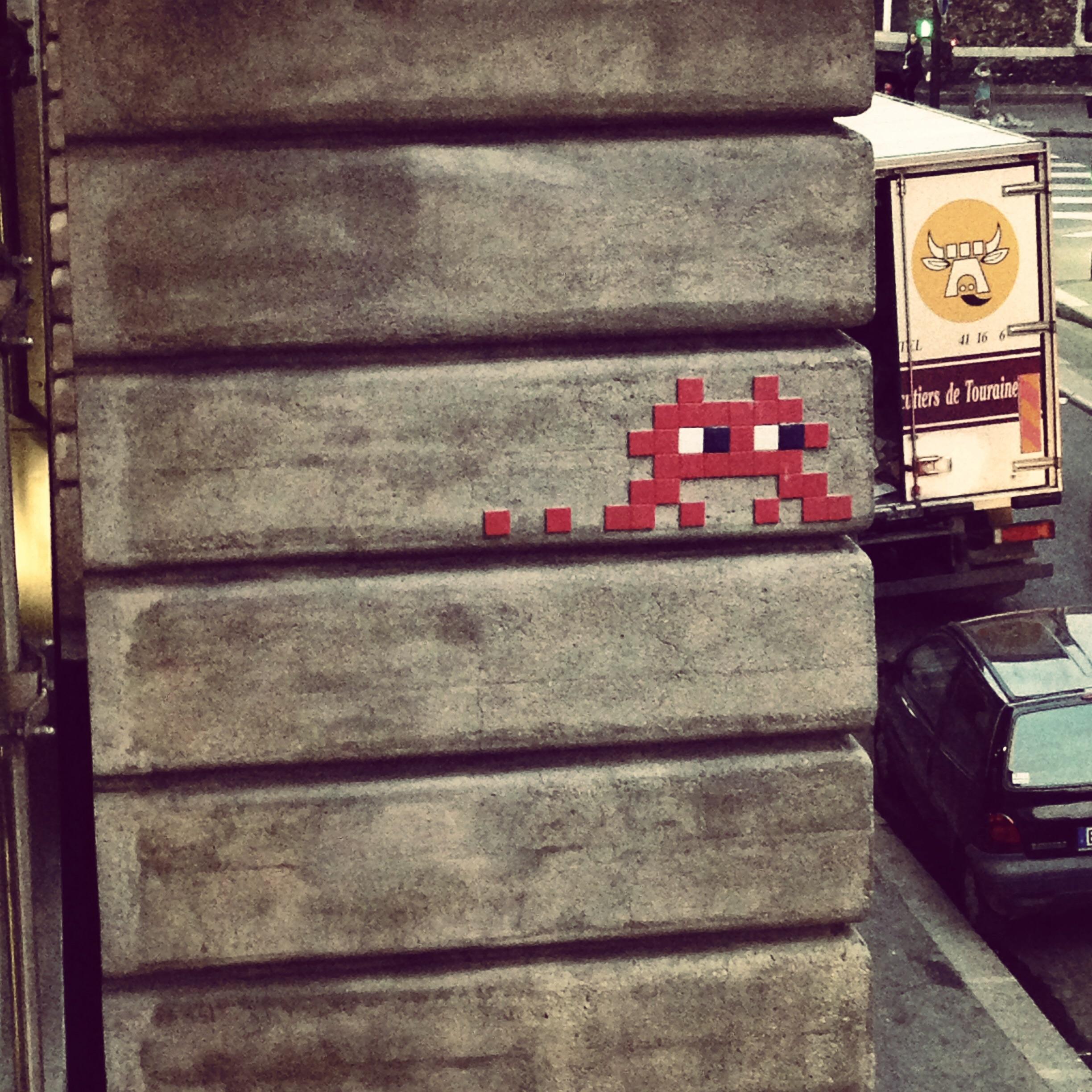 Always nice to spot an Invader...in Paris! | Scrolller