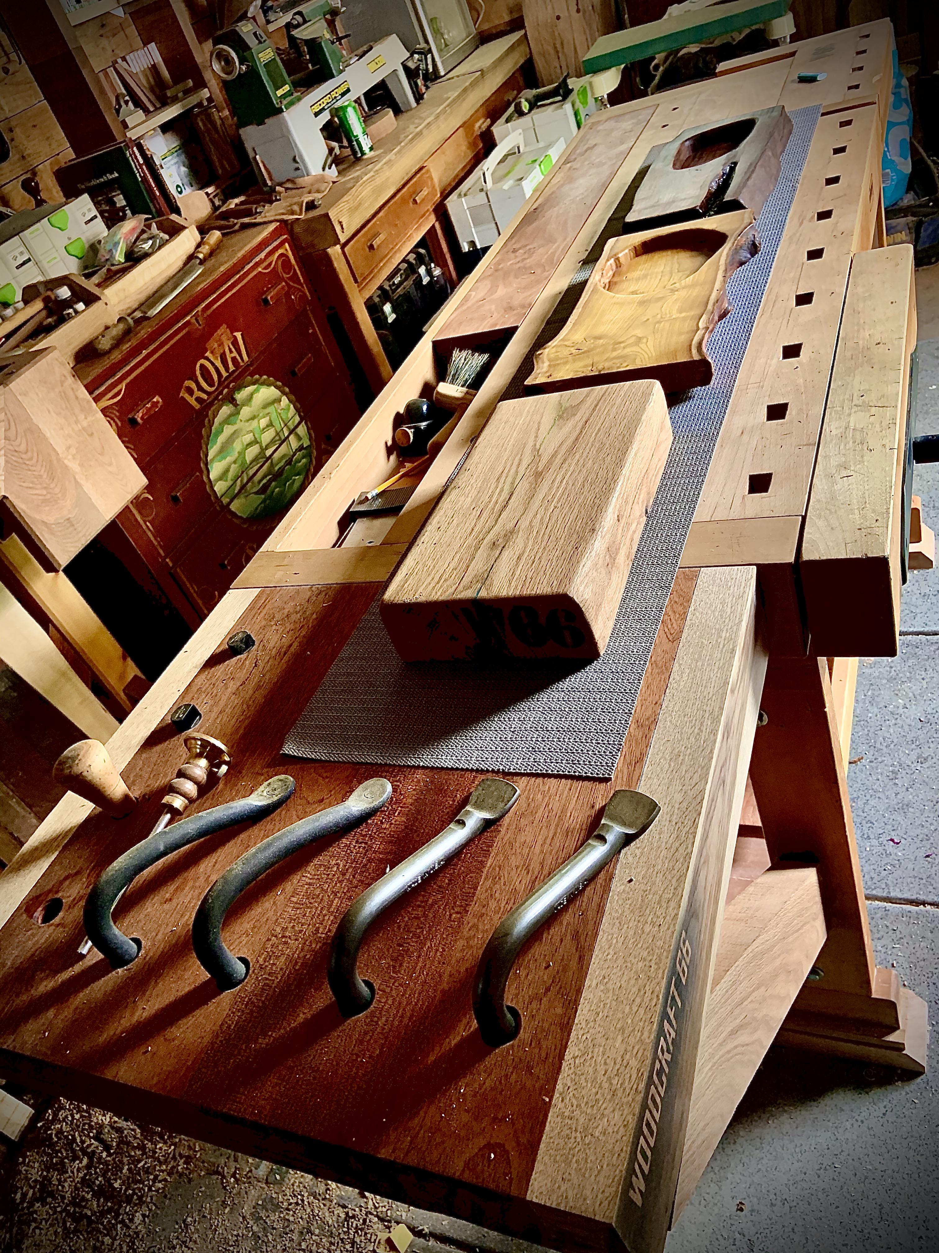 Always something new appearing on the bench. | Scrolller