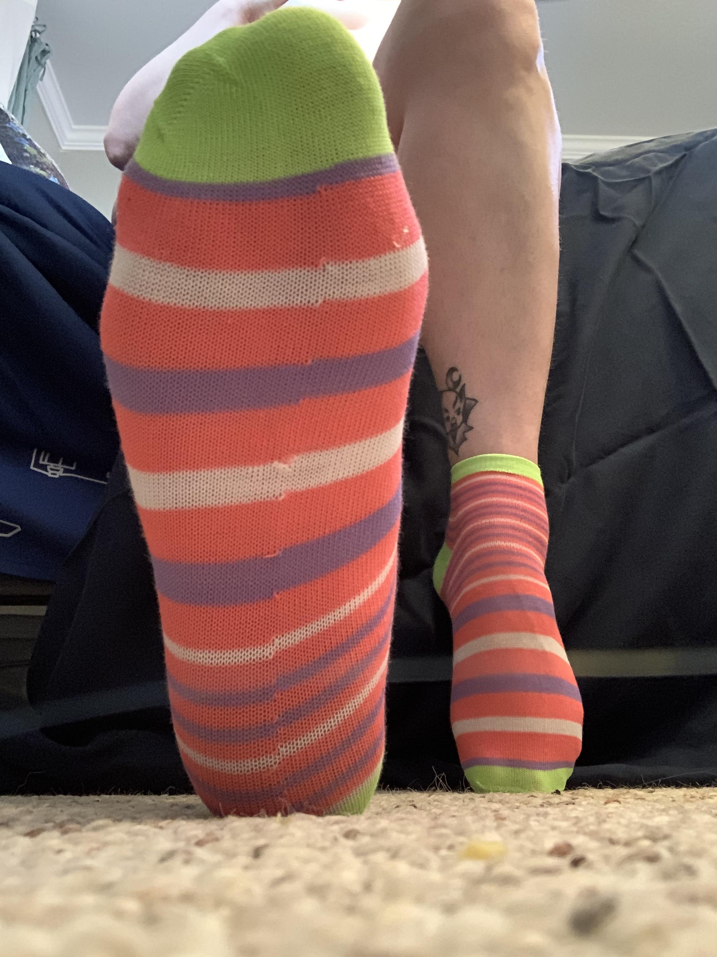 A long day for these stripes in the smelliest slippers! | Scrolller