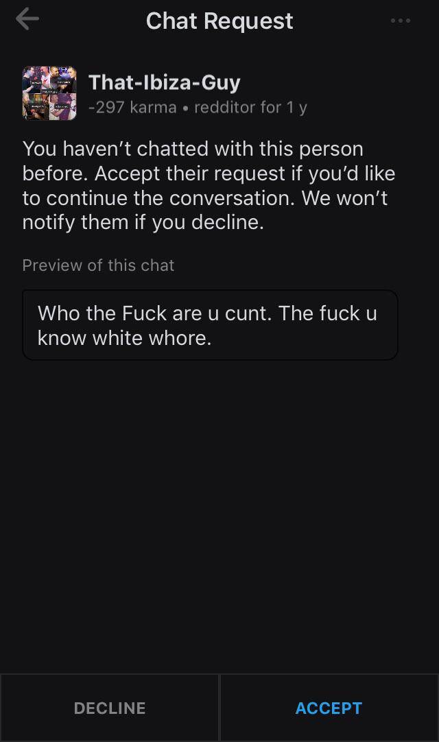 Am I the only one that gets these weird and desperate messages from this sad little man? | Scrolller