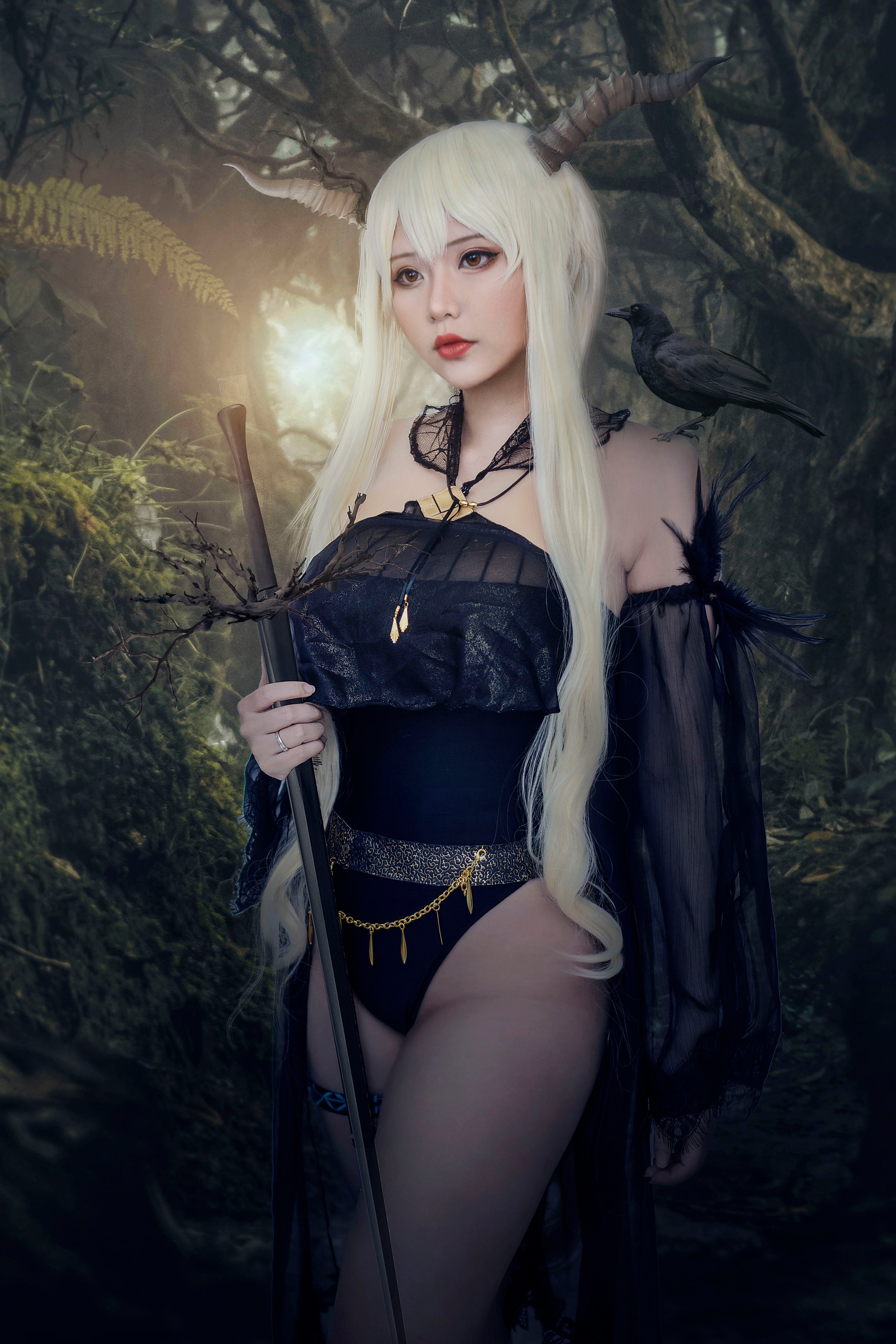 Hana Bunny as Shining, Arknights | Scrolller