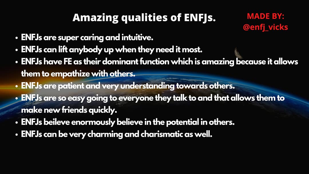 Amazing qualities of ENFJs. 😍😍 | Scrolller