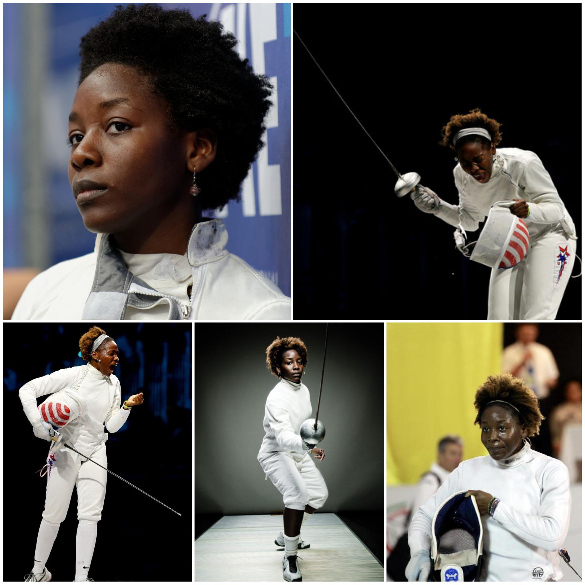 American Fencing athlete, Maya Lawrence. | Scrolller