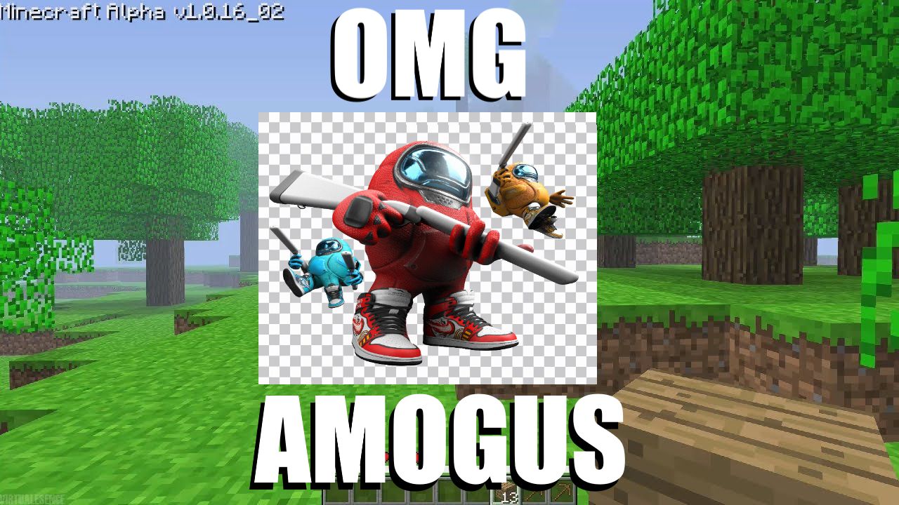 AMOGUS in Minecraft?!?!?! | Scrolller