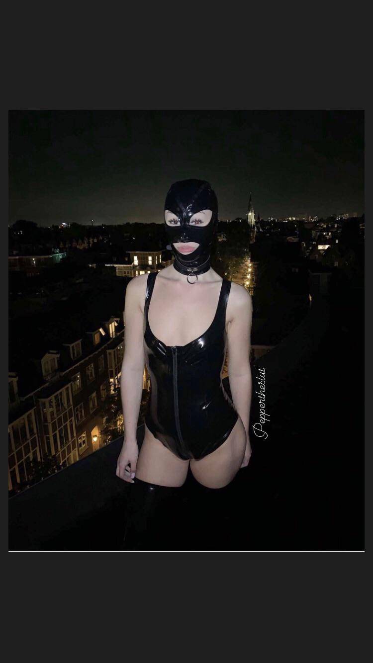 Amsterdam rooftop latex fun | Scrolller