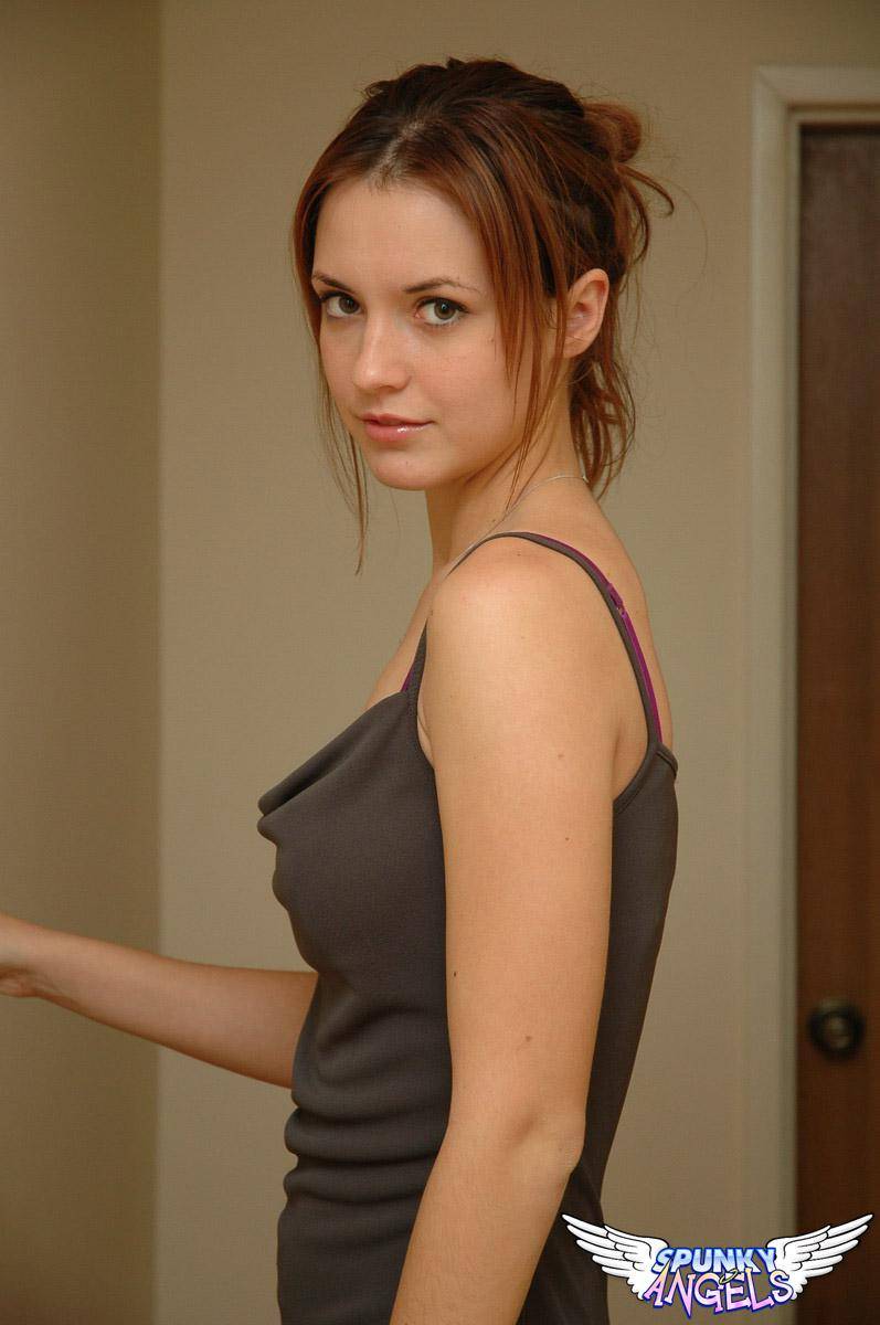 Amy in a Grey Dress | Scrolller