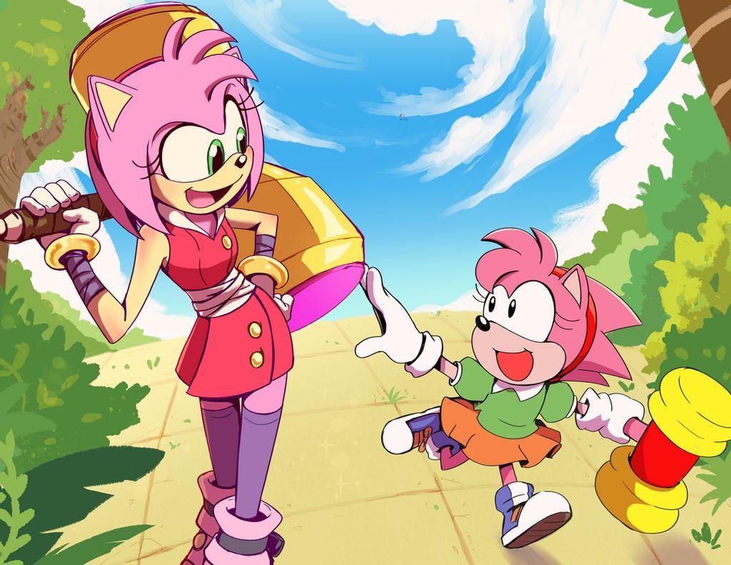 Amy Rose and the Rascal by DOL2006 | Scrolller