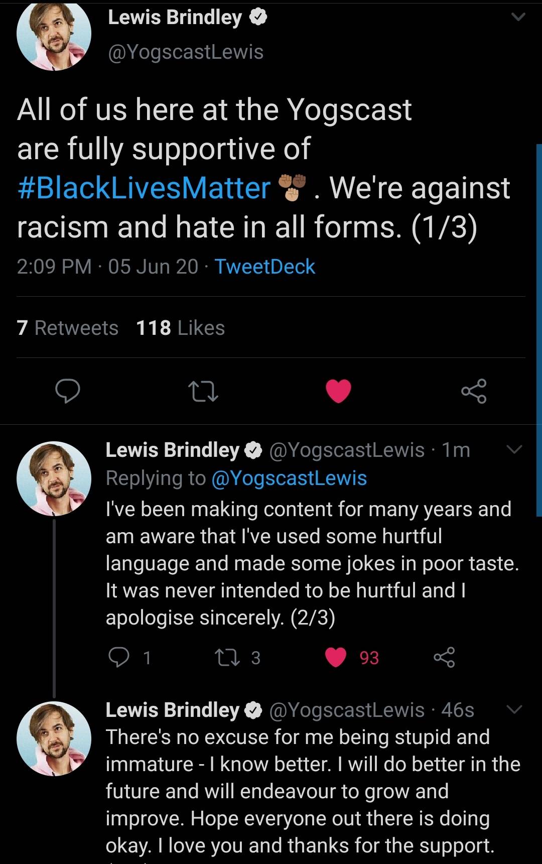 An amazing statement from the man himself. | Scrolller