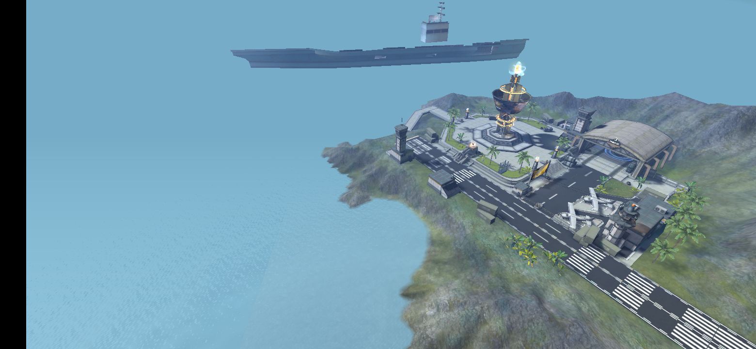 An isometric photo of the new spawn island | Scrolller