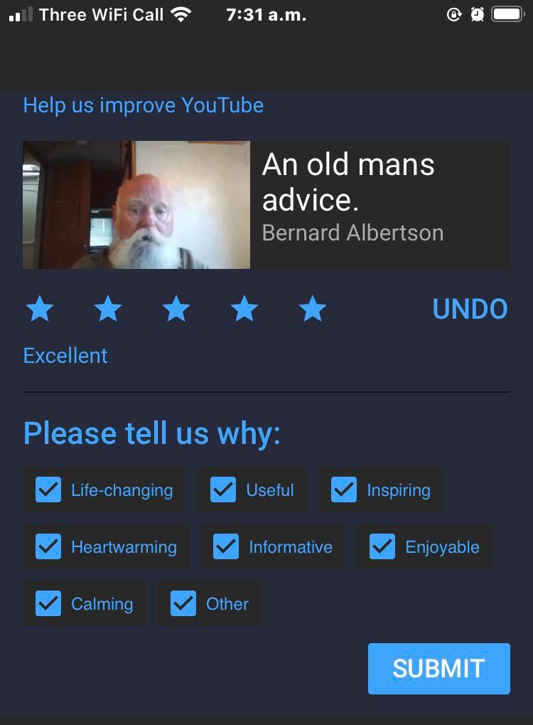 An old mans advice | Scrolller