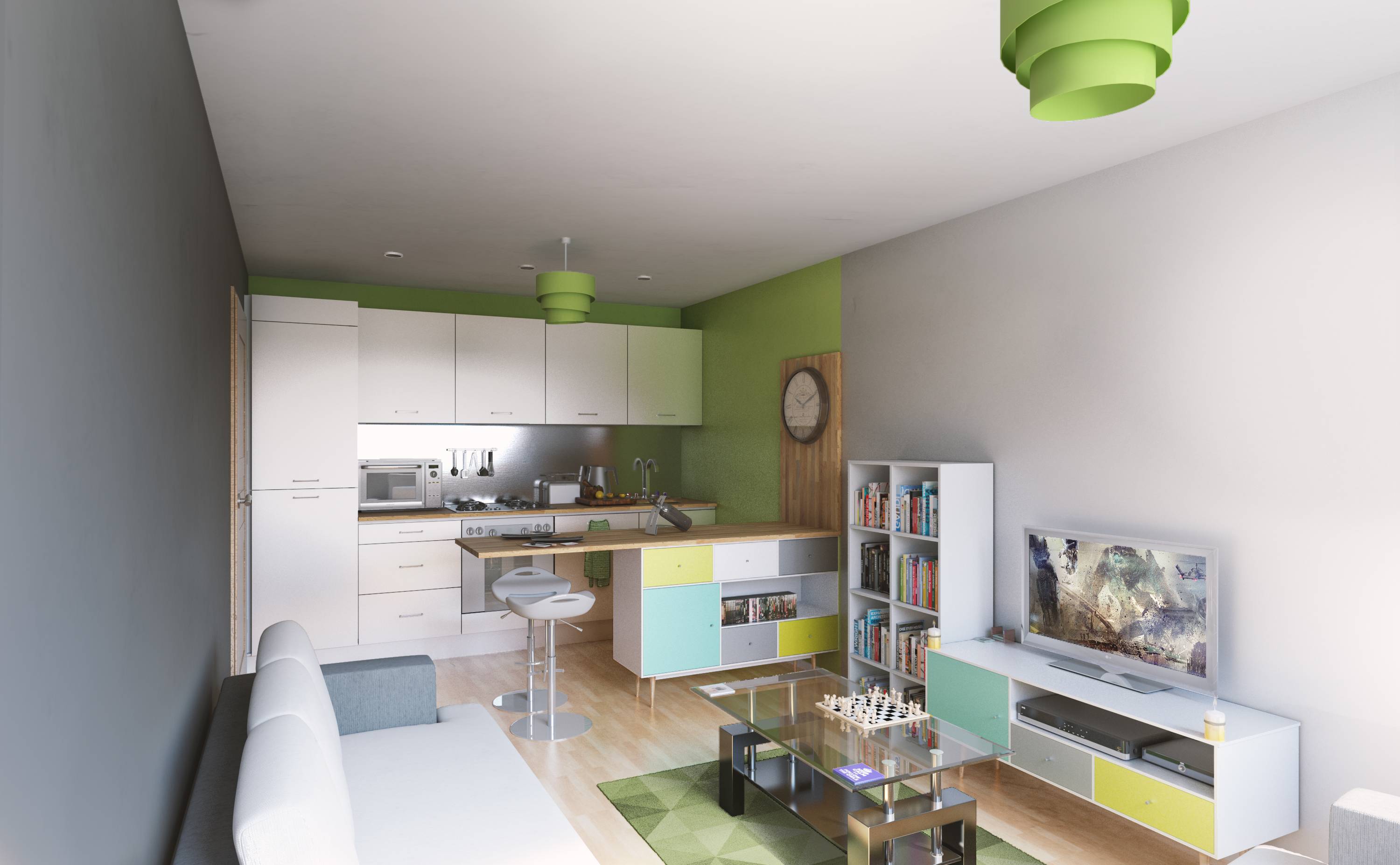 An old render i did of my apartment | Scrolller