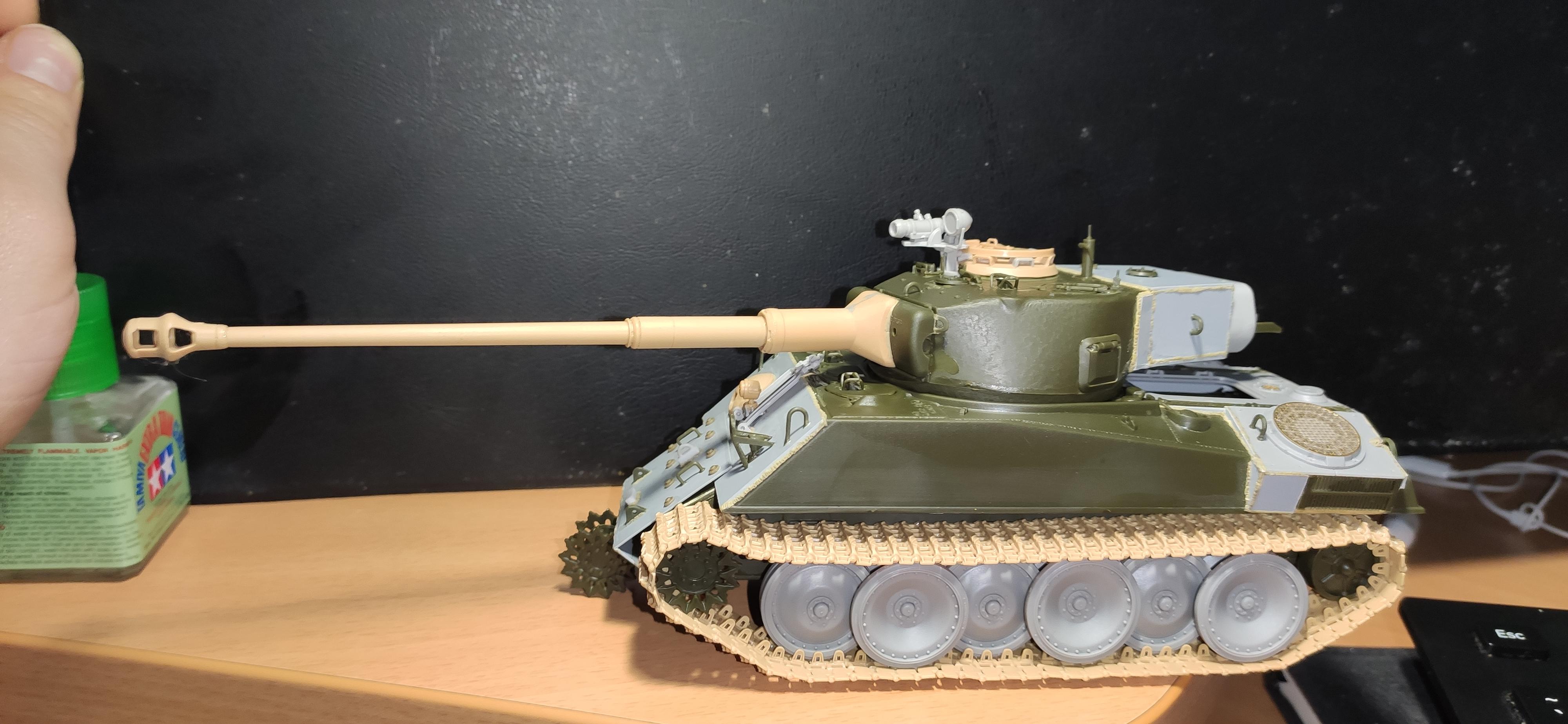 An update on my Sherman Panther Tiger II | Scrolller