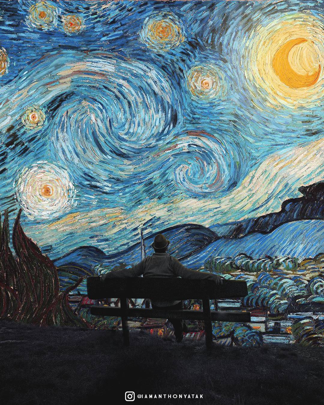 an van gogh artwork i made. | Scrolller