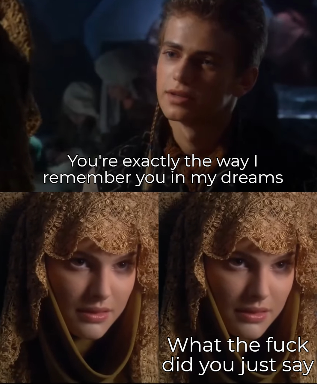 Anakin is strong with the cringe tbf | Scrolller