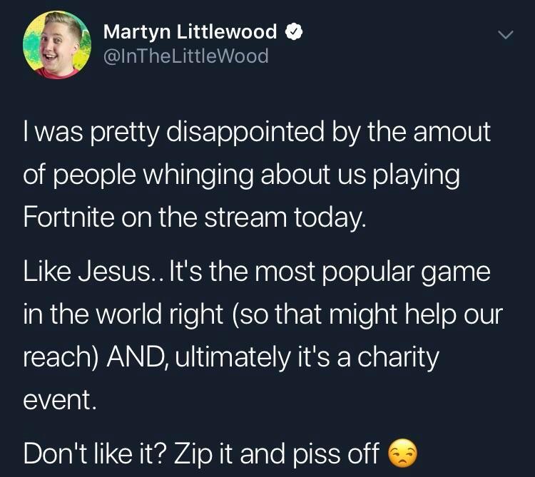 And again. We can do better guys, remember this is a charity stream | Scrolller
