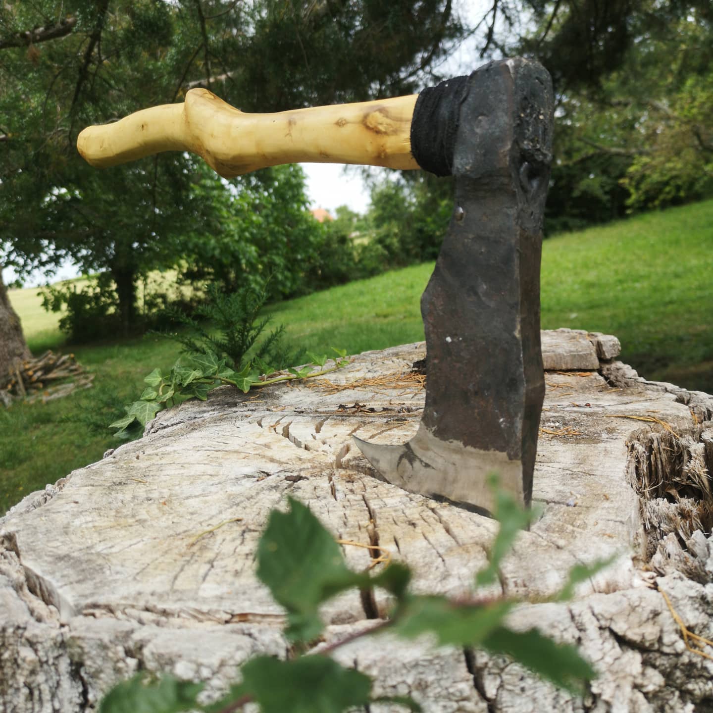 And my axe! | Scrolller