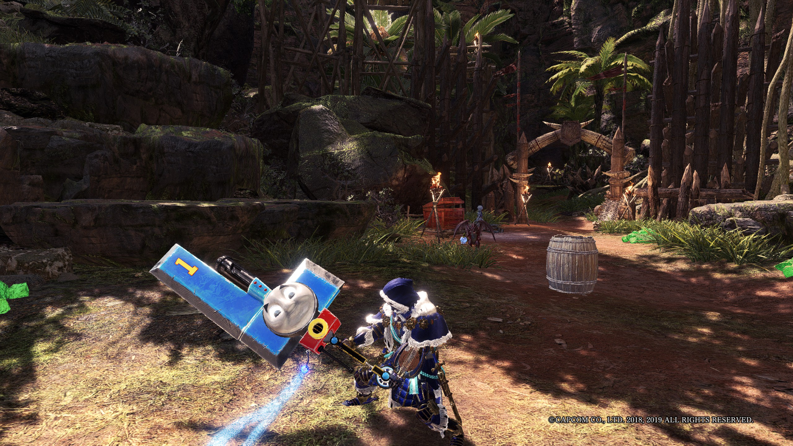 And so the cursed weapon becomes reality | Scrolller