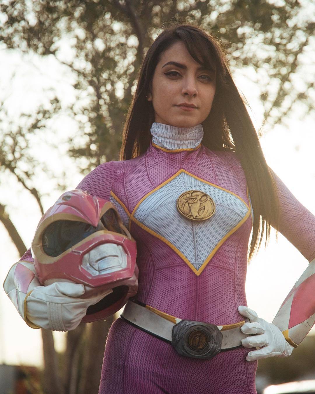 Discover more like Cosplaygirls: Angela Domanico as Pink Ranger (Power Rangers) and Related ...