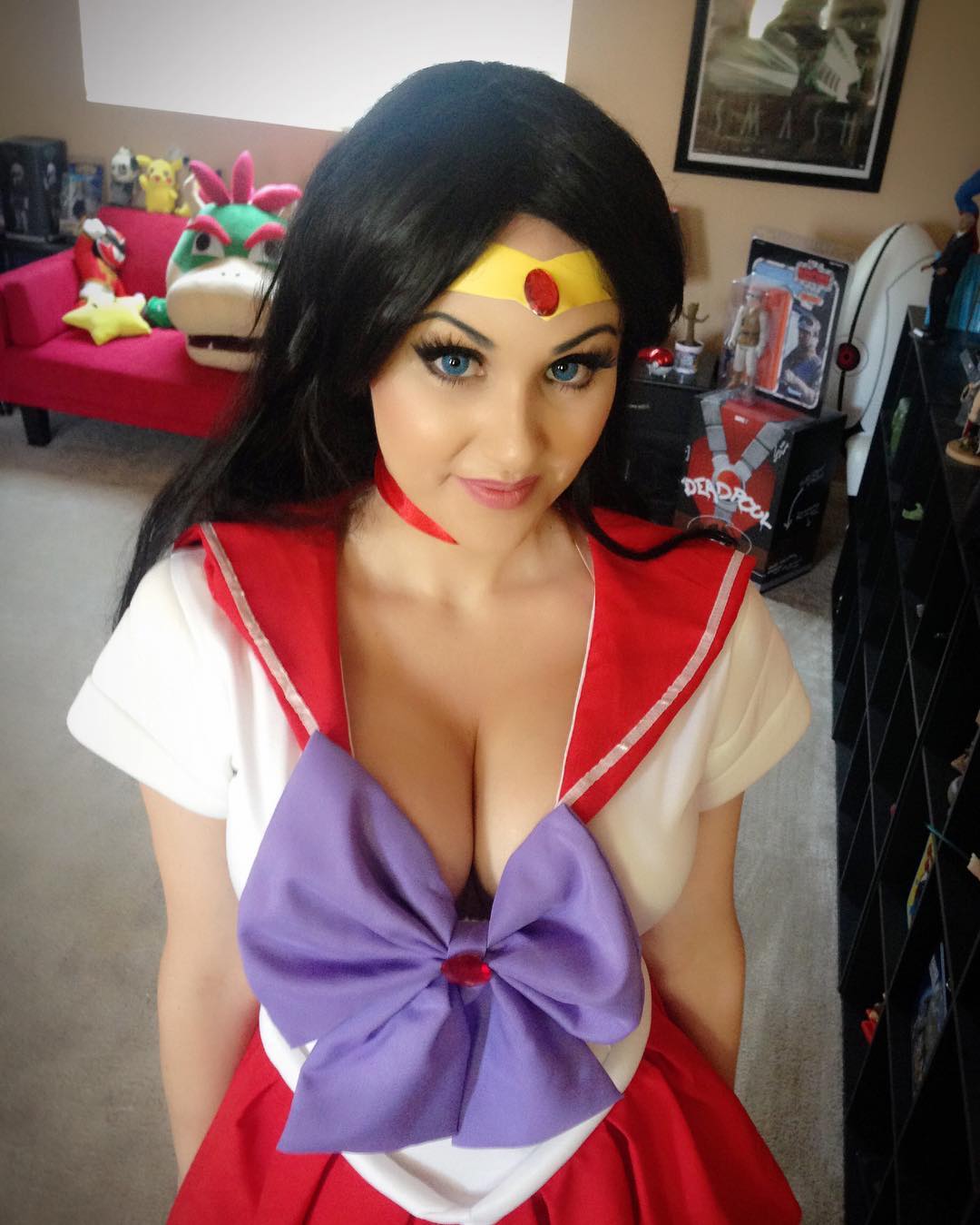 Angie Griffin as Sailor Mars | Scrolller