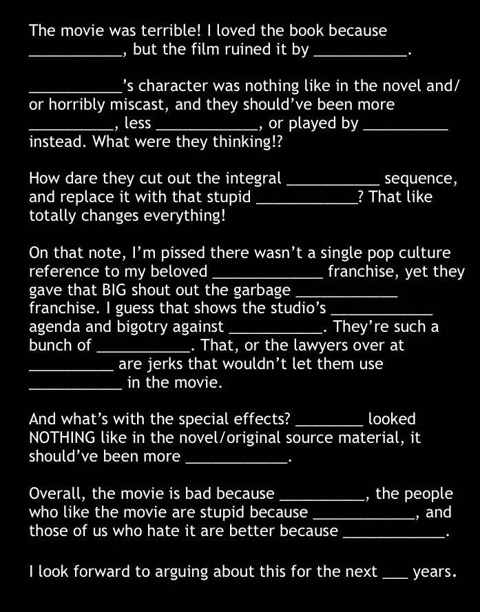 Angry Review Template | Scrolller