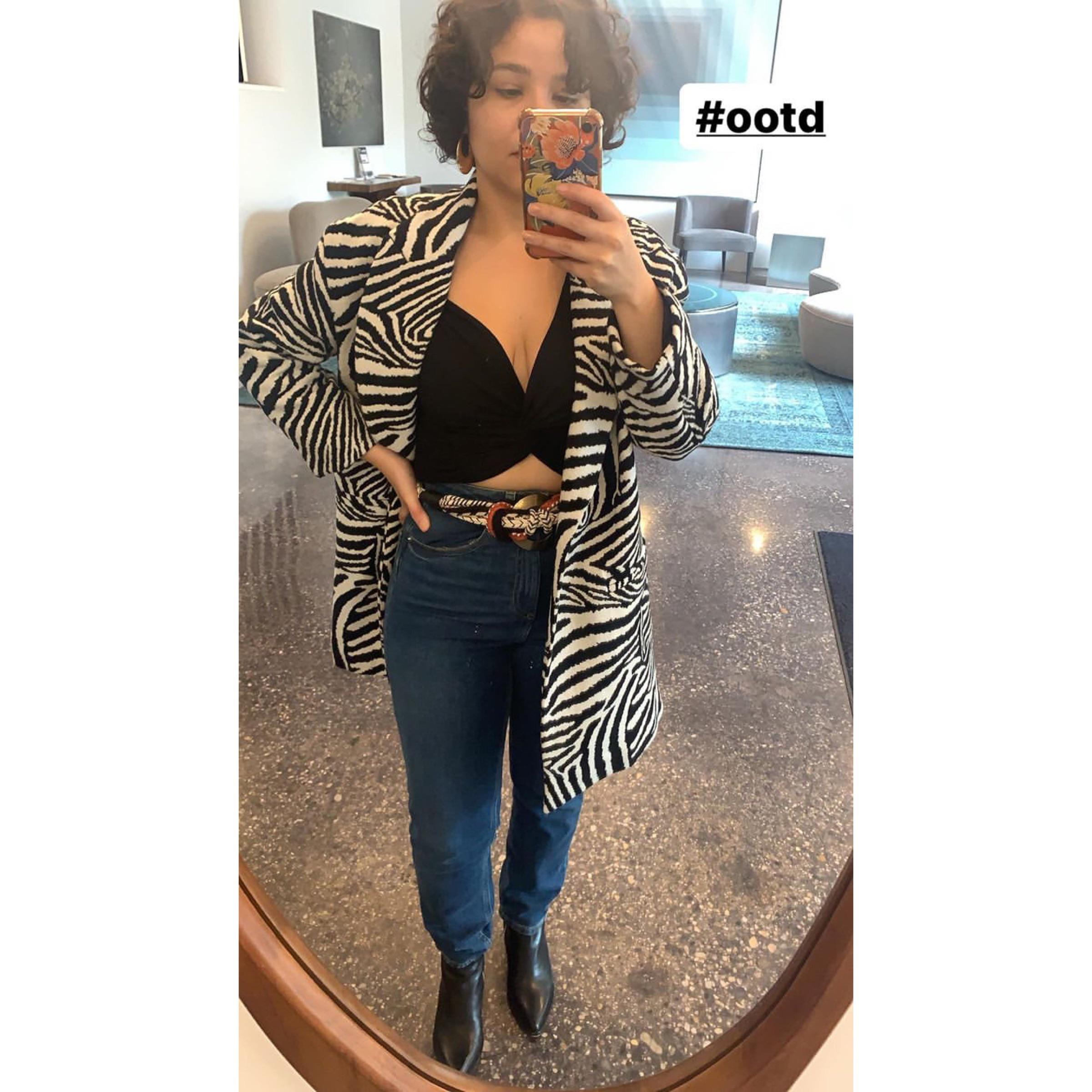 Animal print blazer | Scrolller