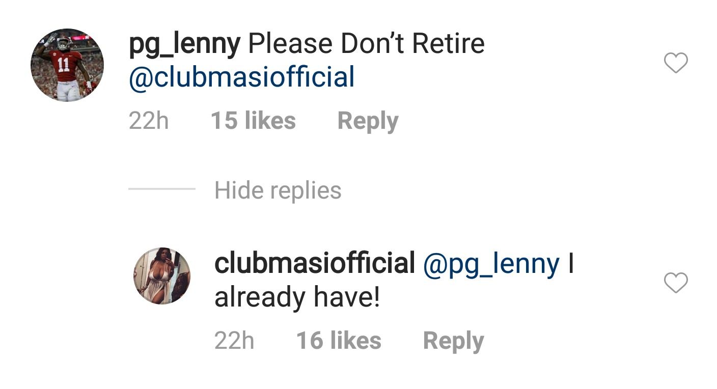 Annndddd she's retired | Scrolller