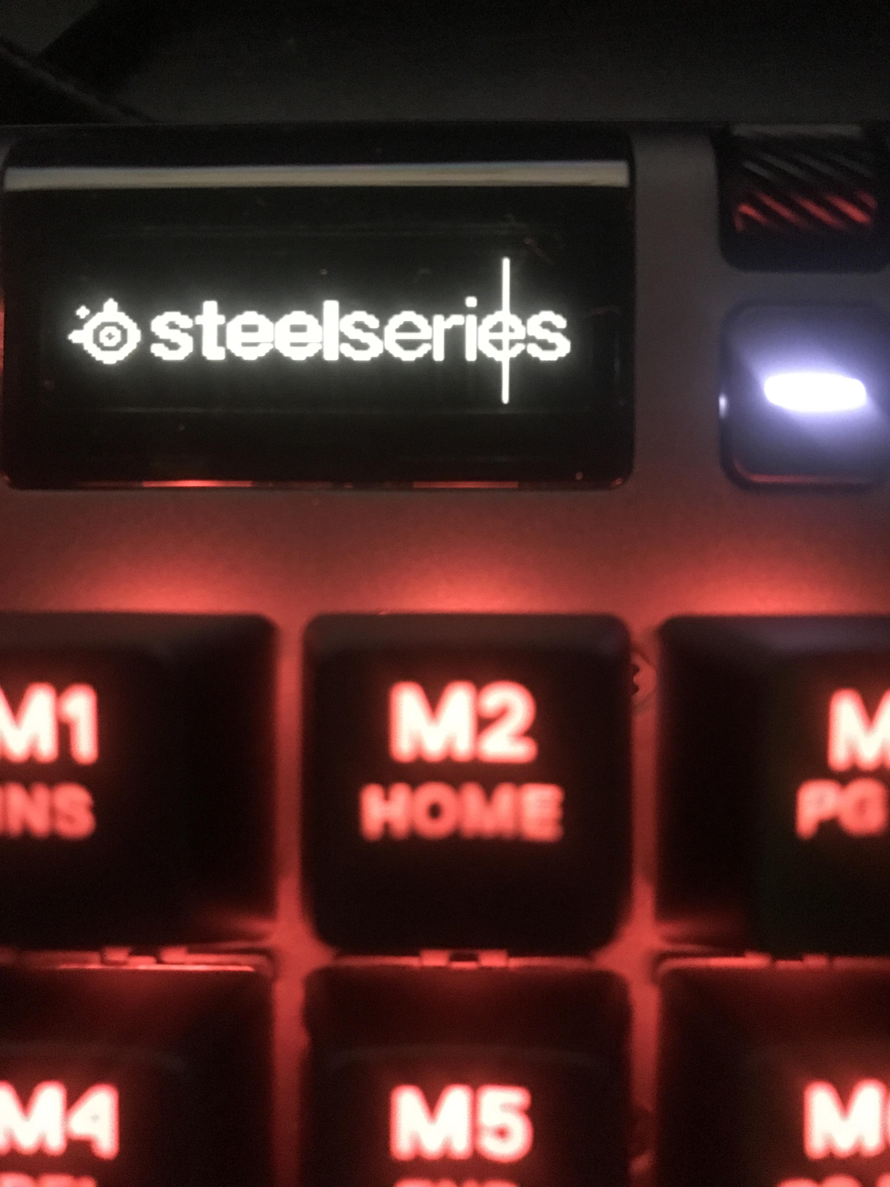 Annoying line in oled screen not even 6 hours into using keyboard - can I fix it? | Scrolller