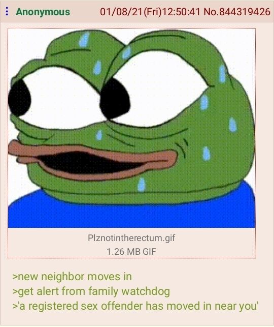 anon gets a new neighbor | Scrolller