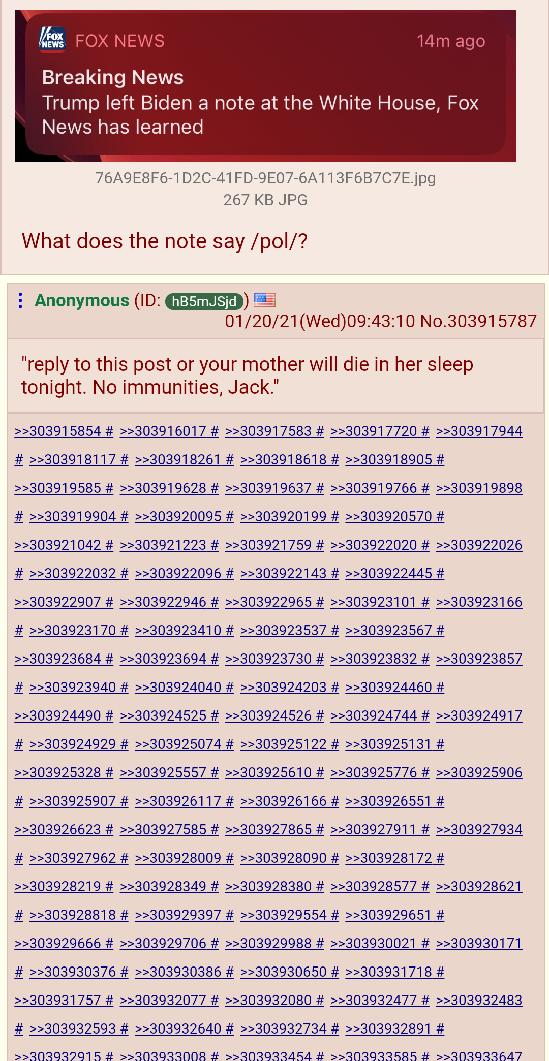 Anon has an inside tip | Scrolller