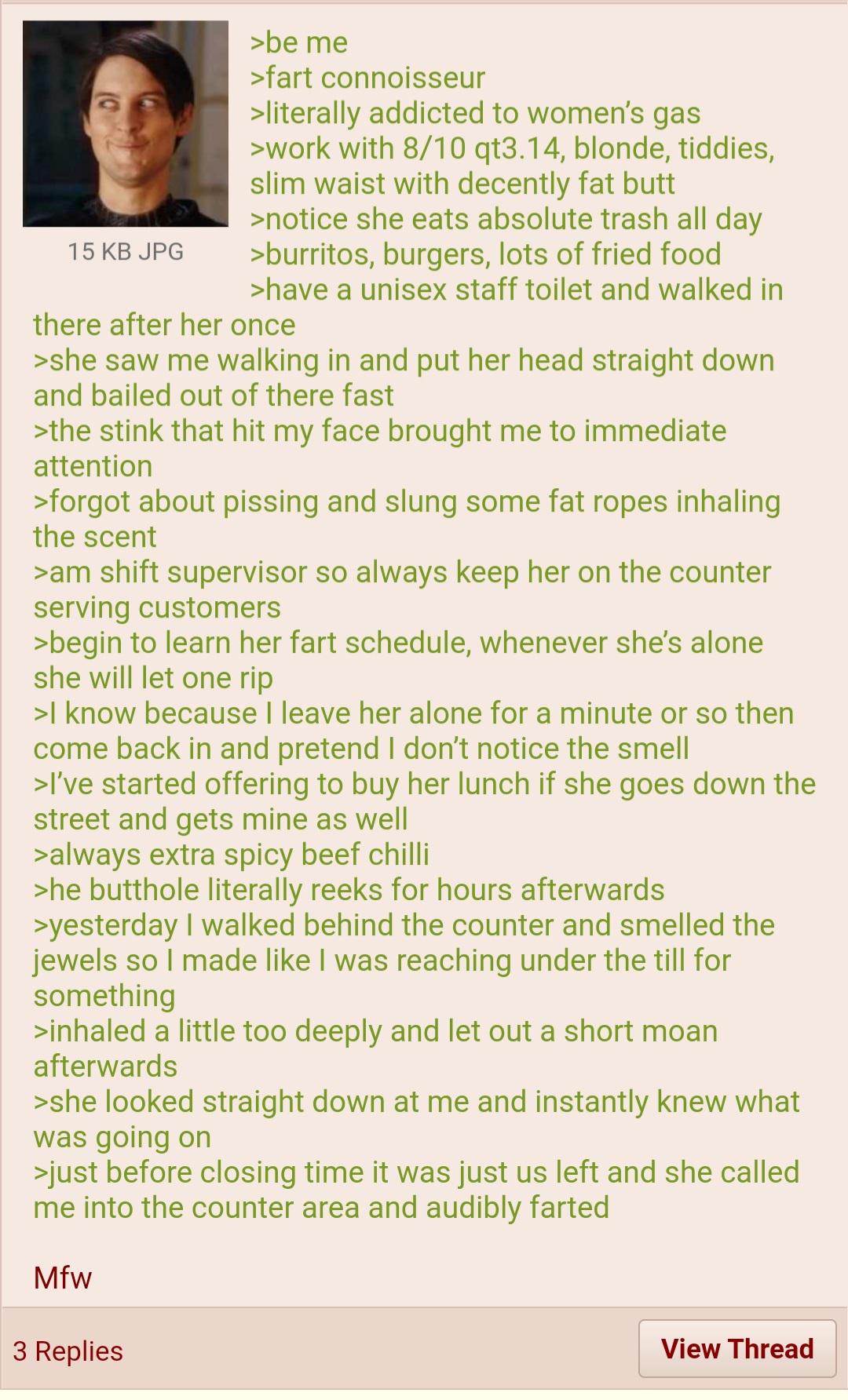 Anon is a connoisseur | Scrolller