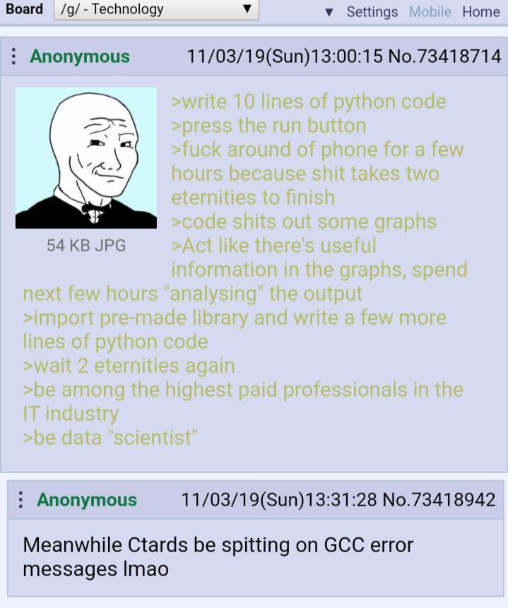 Anon is a Data Scientist | Scrolller