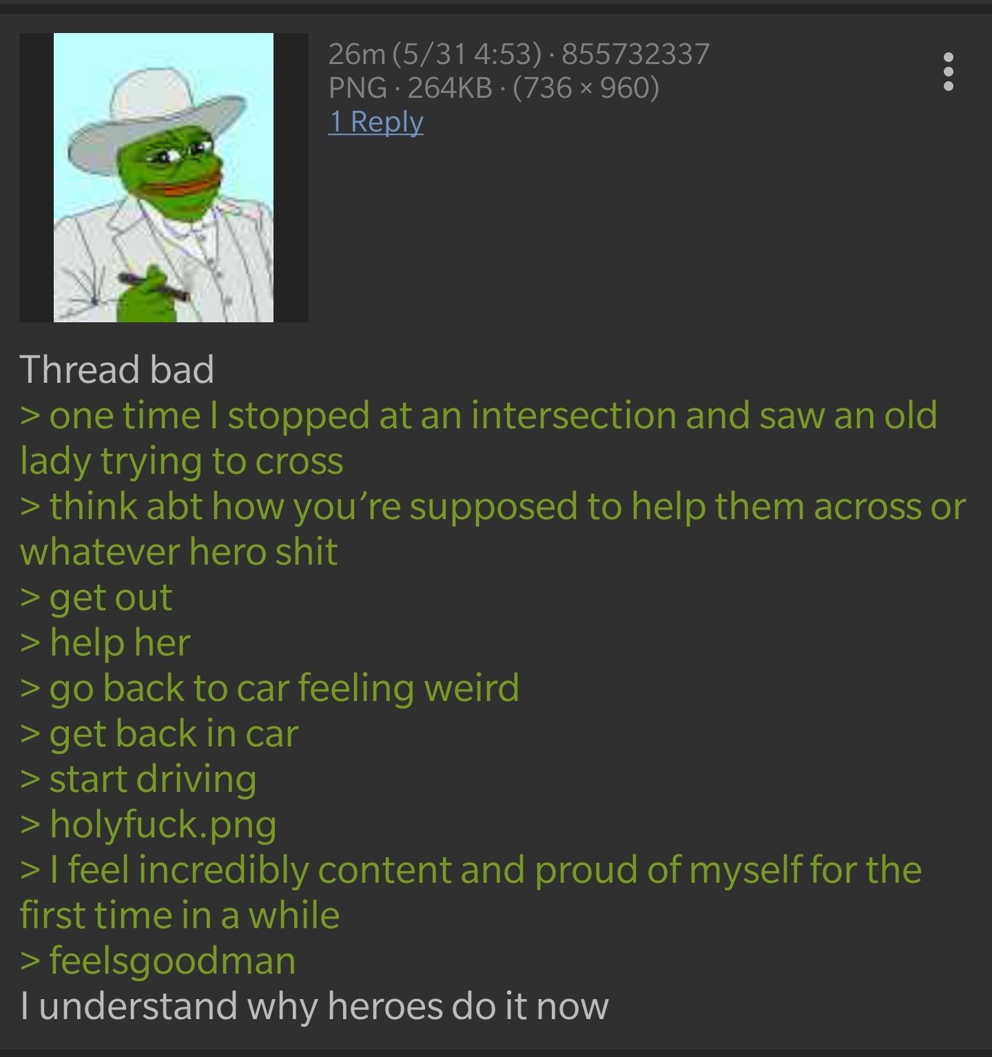 Anon is a hero | Scrolller