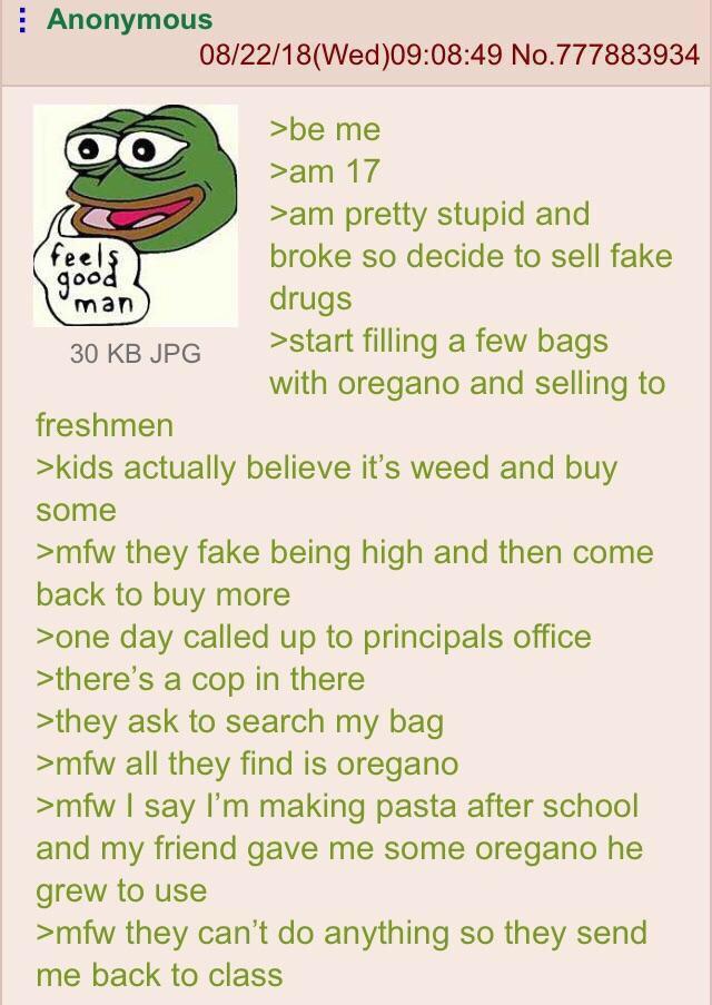 Anon is a plug | Scrolller