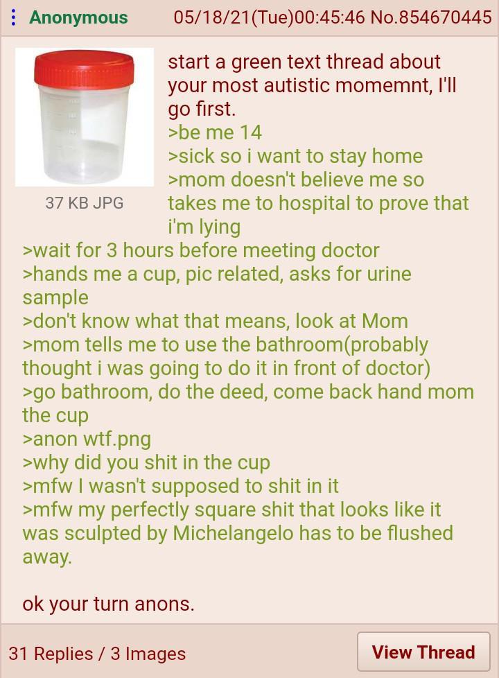 Anon is an Autist | Scrolller