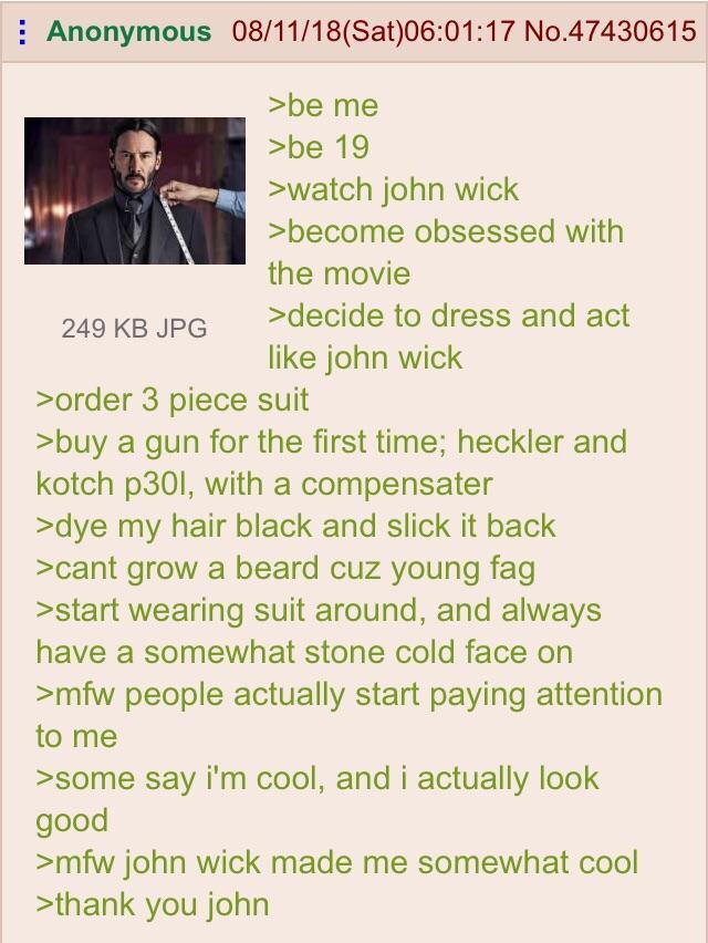 Anon is John wick | Scrolller