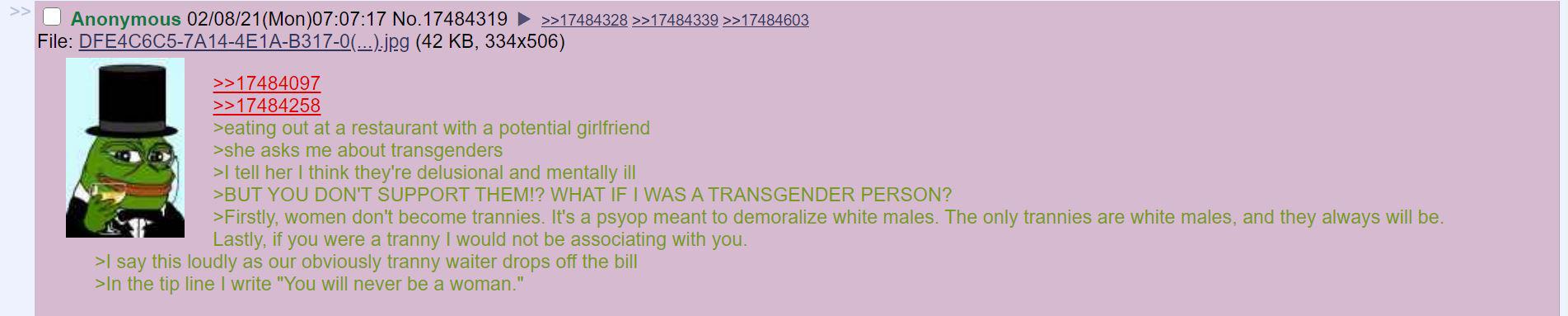 anon is redpilled | Scrolller