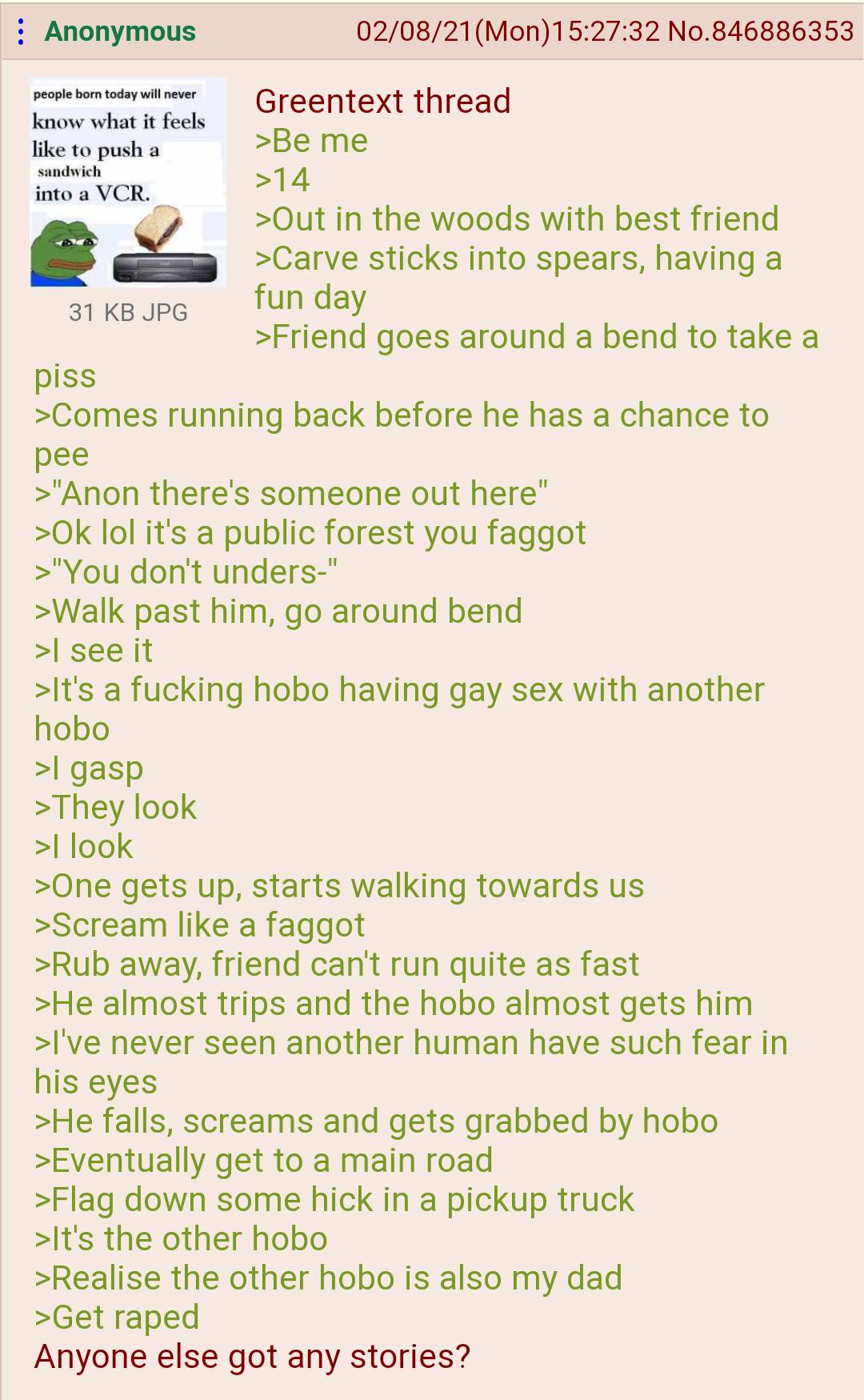 Anon makes a spear | Scrolller
