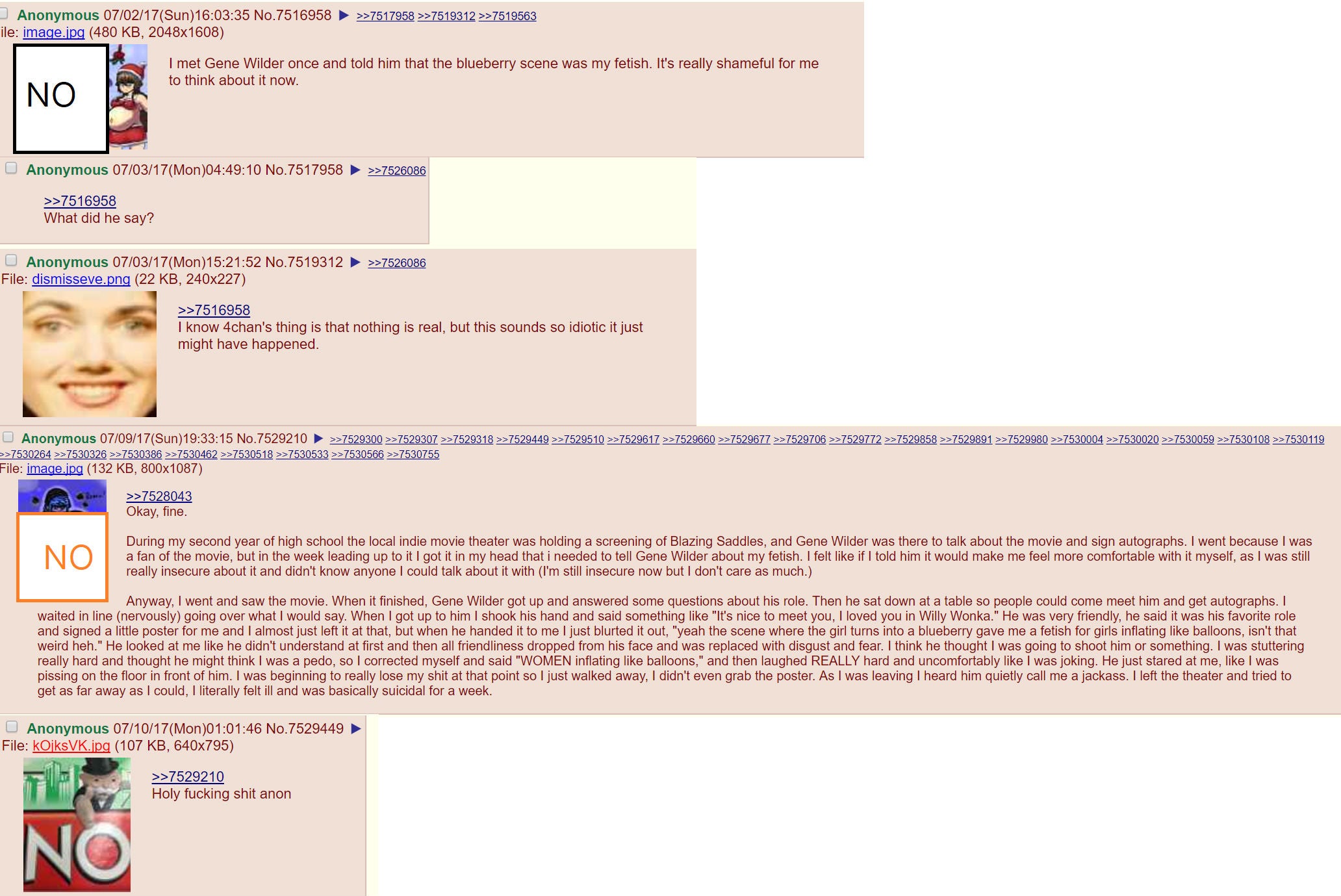 Anon meets Gene Wilder | Scrolller