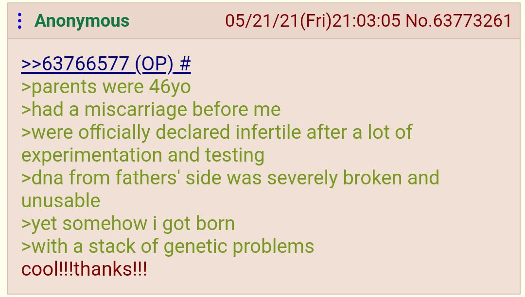 Anon on the root of his degeneracy. | Scrolller