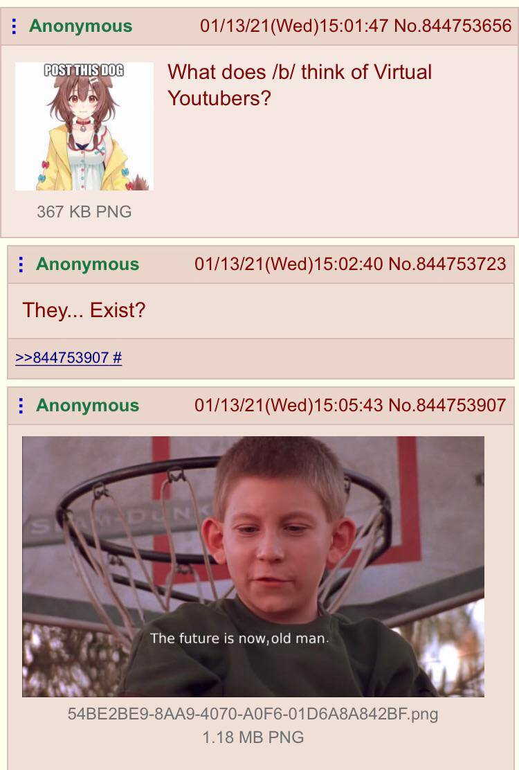 Anon’s opinion on V-Tubers | Scrolller