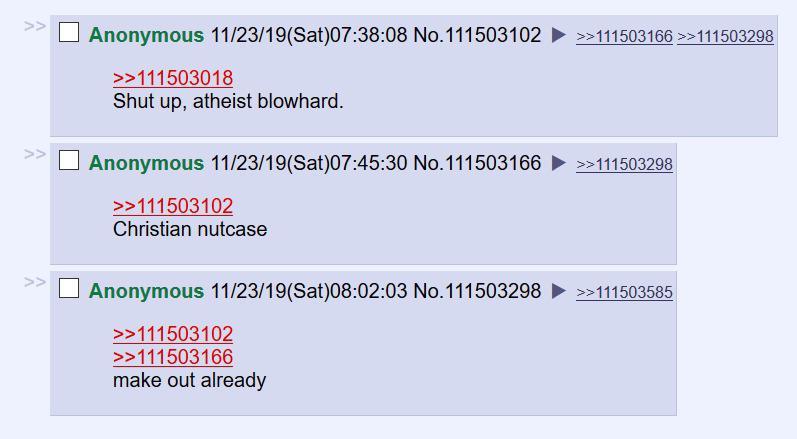 Anons discover sexual tension | Scrolller