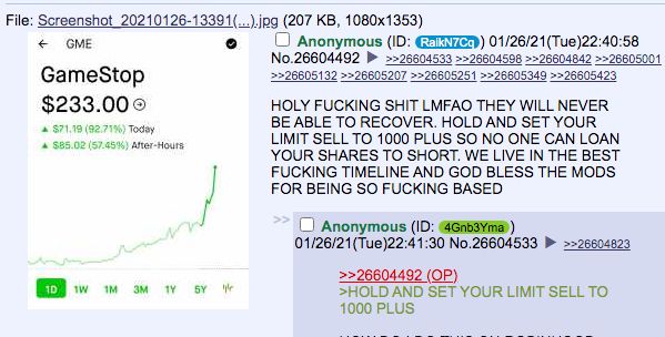 Anons figure out the stock market | Scrolller