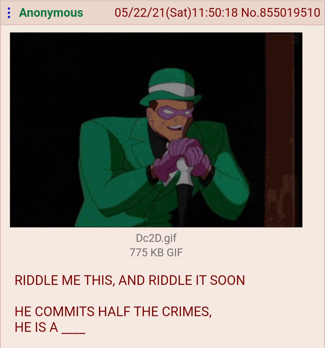 Anon's Riddle | Scrolller