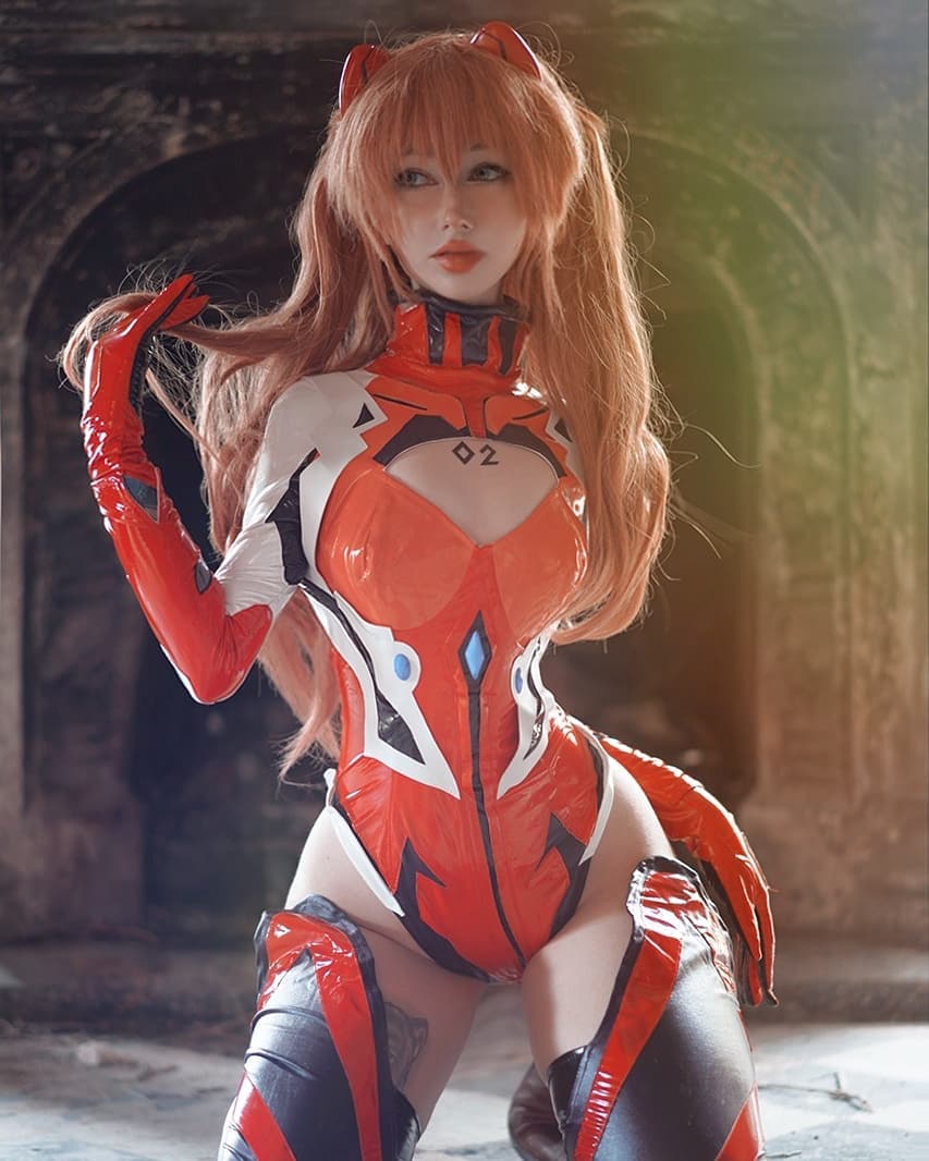 saya.rii as Asuka | Scrolller