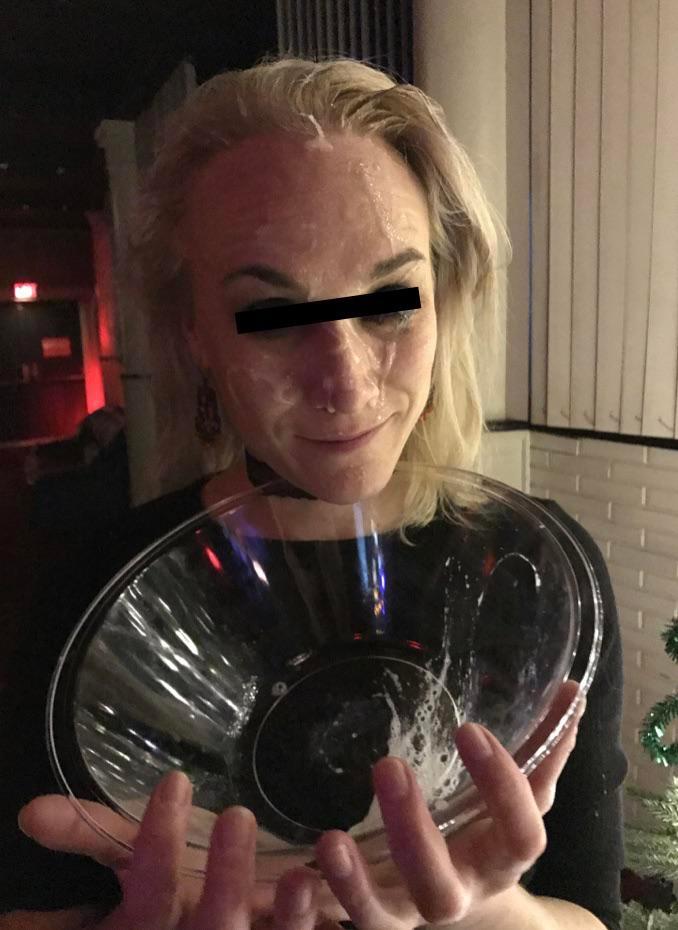 Another bukkake night for me. I’ve taken hundreds and hundreds of loads in the last year ...