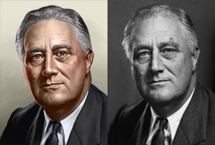 Another FDR Portrait | Scrolller