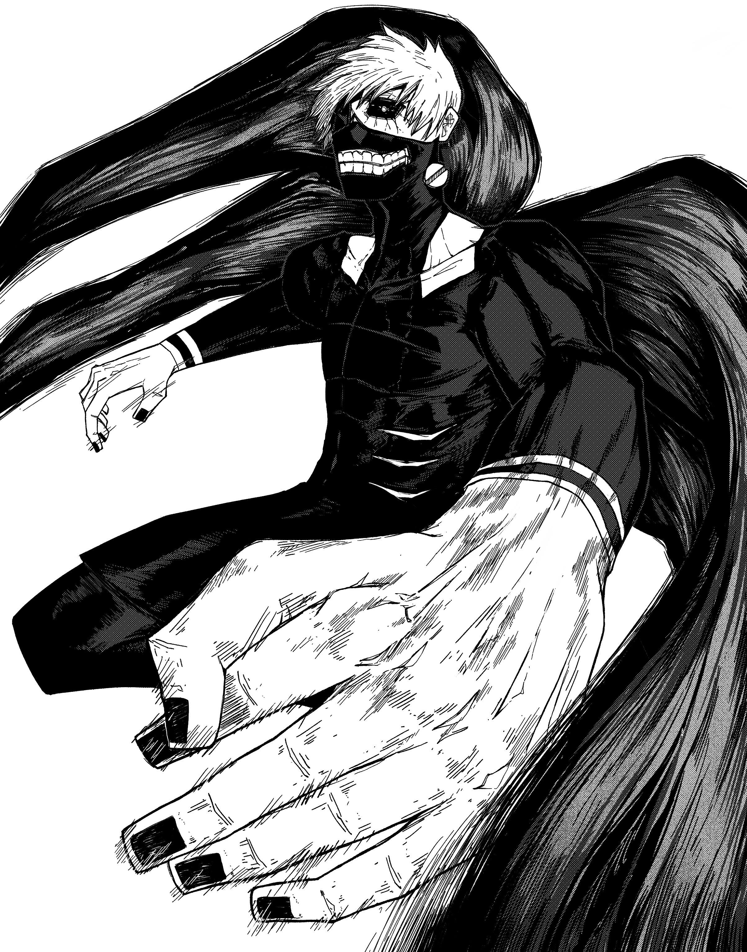 Another Kaneki I drew | Scrolller