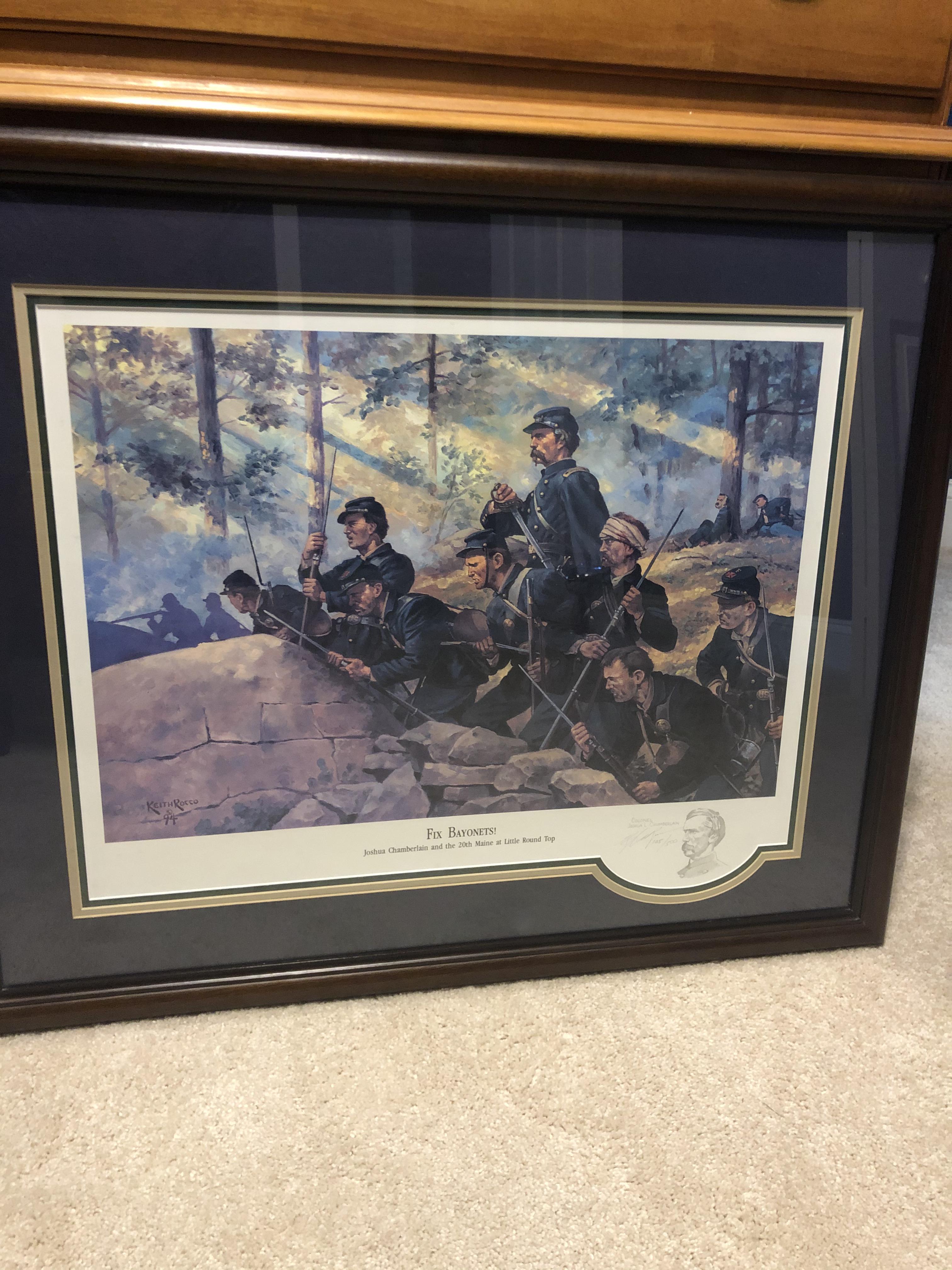 Another painting received from wife’s grandmother from Gettysburg. | Scrolller