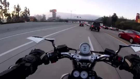 Almost getting beheaded on a motorcycle. | Scrolller